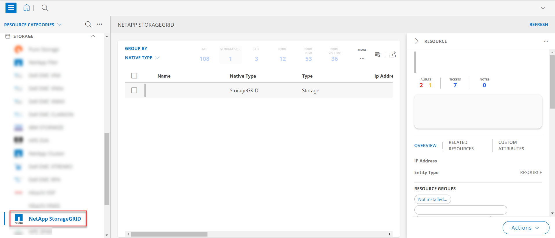 NetApp StorageGRID | OpsRamp Documentation NetApp StorageGRID | OpsRamp Documentation